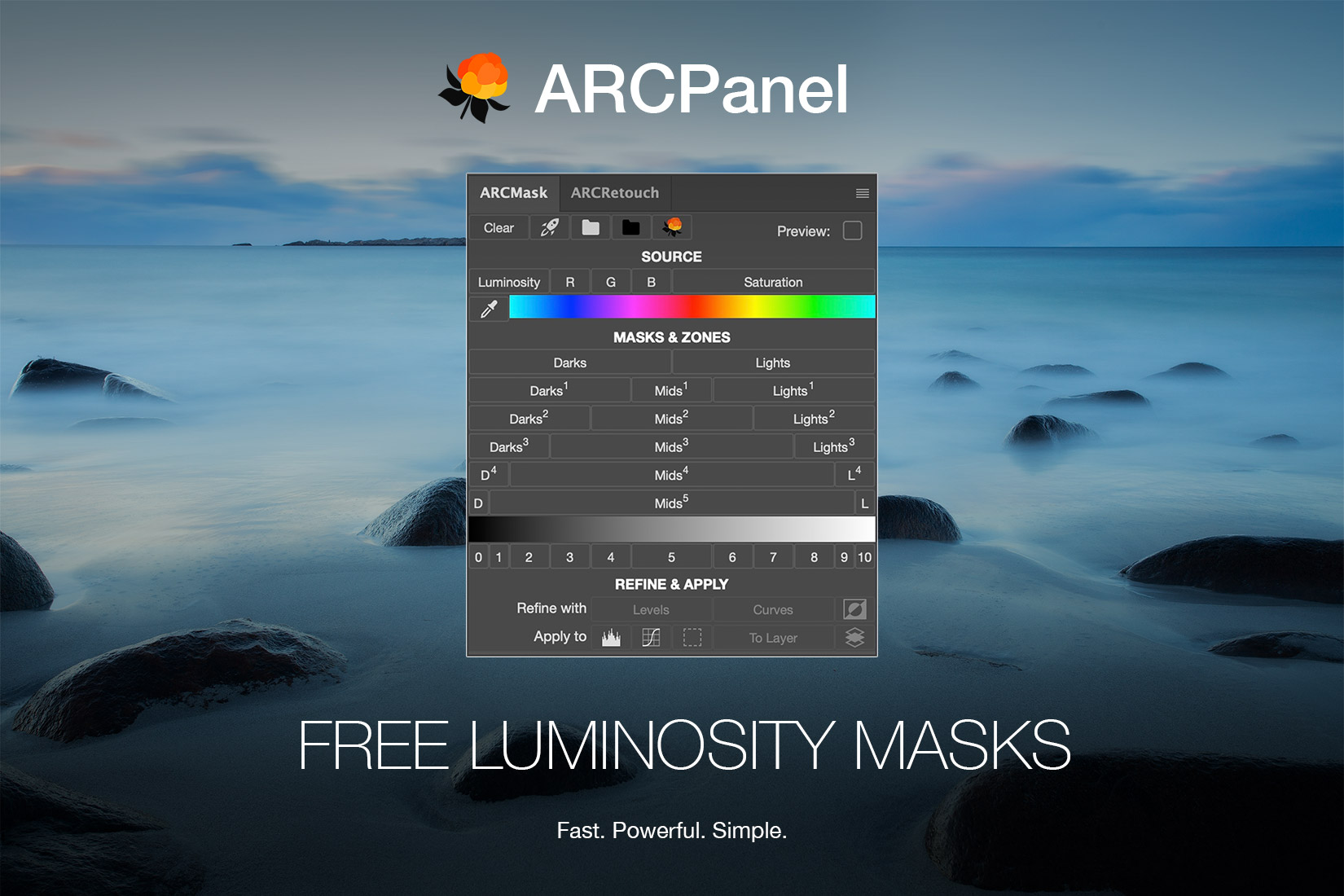 ARCPanel 3.0: Free Luminosity Masks - ARCPanel